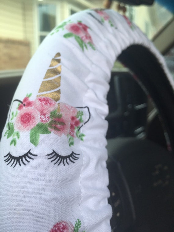 Unicorn steering wheel cover store