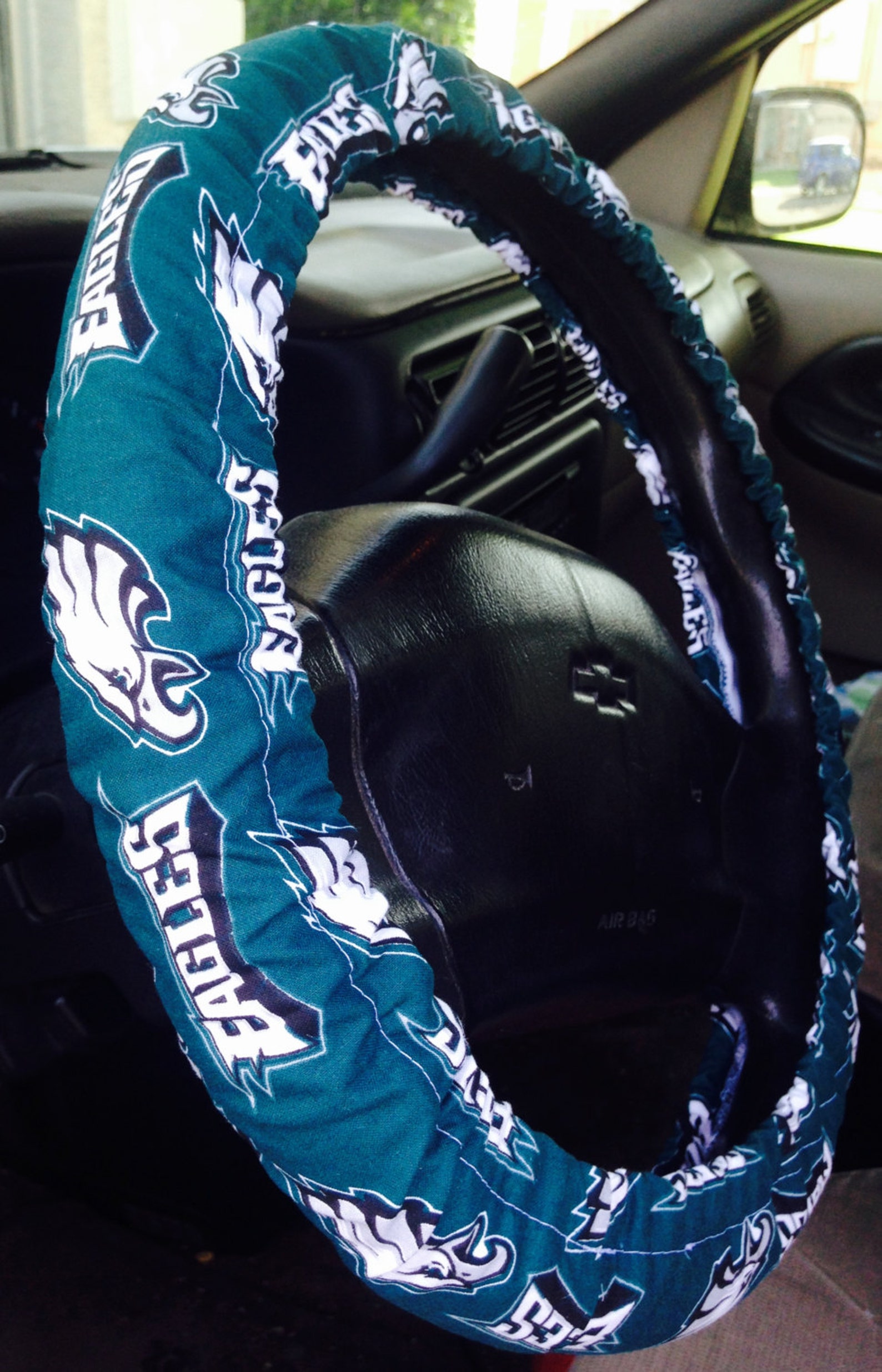Steering Wheel Cover Philadelphia Eagles NFL Pro Football | Etsy