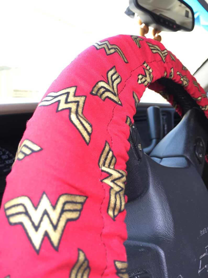 Steering Wheel Cover Wonder Woman Superhero Gift for Her - Etsy