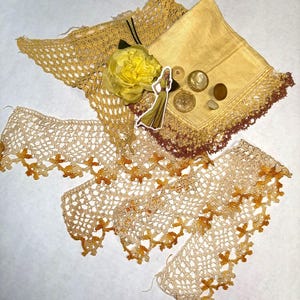 Elegant Mixed Media Lace Craft Bundle, Elegant Lace Button Craft Bundle ...