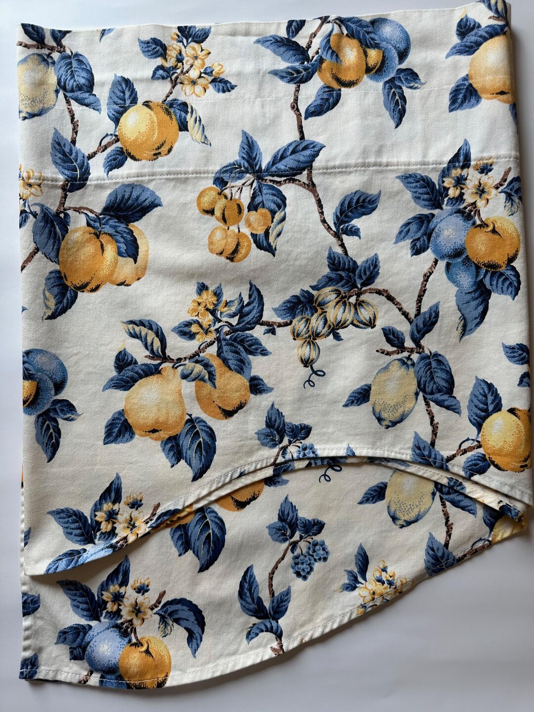 Waverly Fruit Valance, Waverly Lemon Valance, Waverly Blue Yellow ...