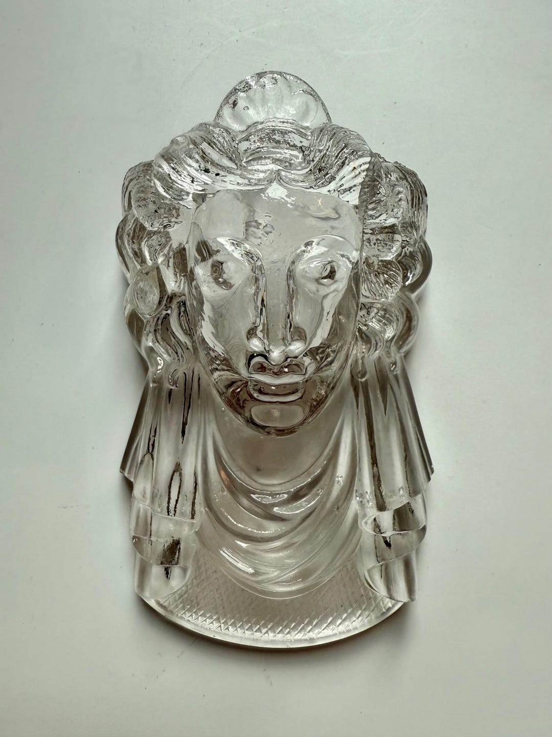 Vintage 1876 Centennial Glass Lady Liberty Figurine – Patriotic ...