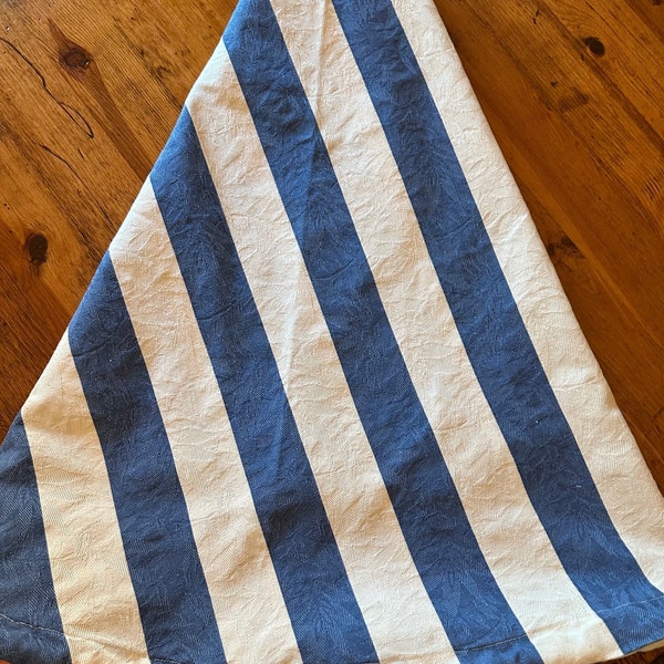 Striped Tablecloth - Etsy