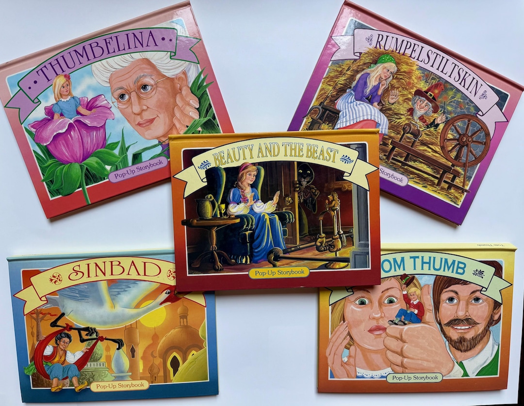 Vintage Children's Pop-up Book Bundle: Grandreams Limited Edition - Etsy