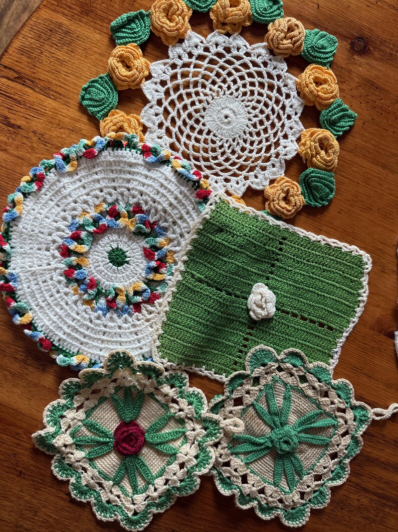 Custom Doily Bundle of 5 - Etsy