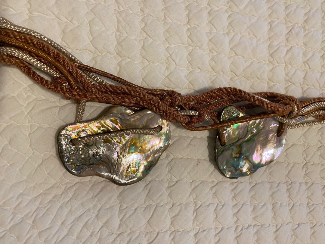 Seashell Chic Artisan Festival Wear Belt - Etsy