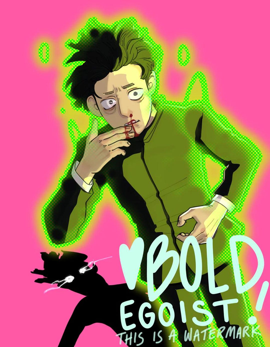 Mob Psycho Print! - Etsy