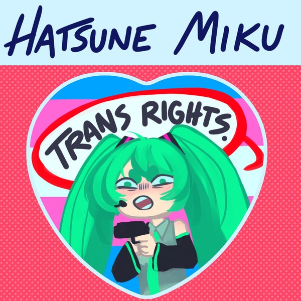 Trans Miku - Etsy