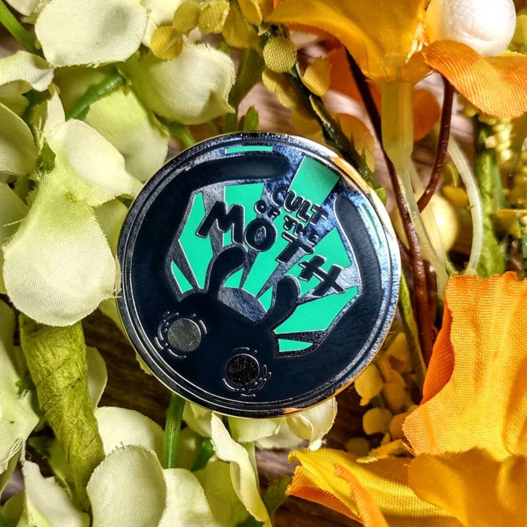 Cult of the Moth Enamel Pin - Etsy