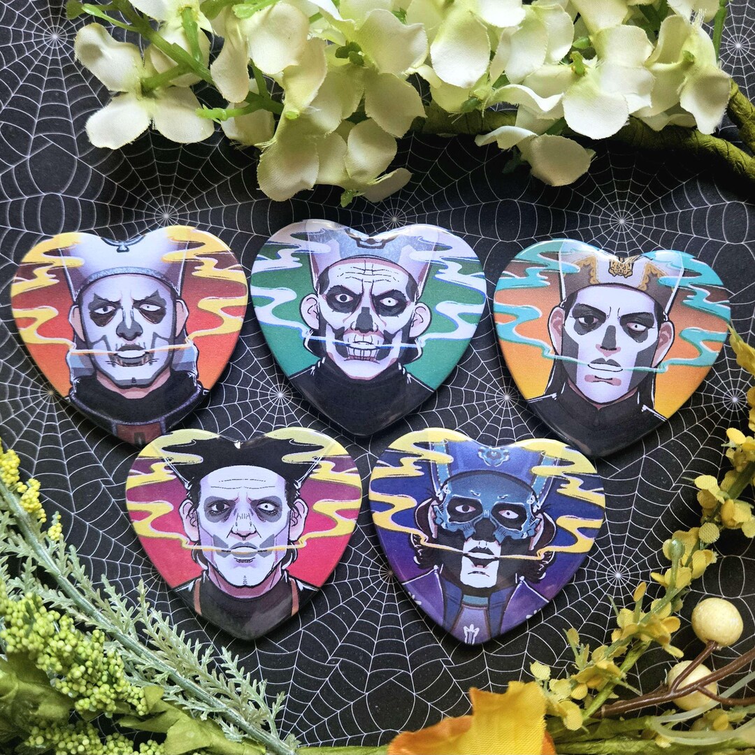 Papa Heart Buttons! - Etsy