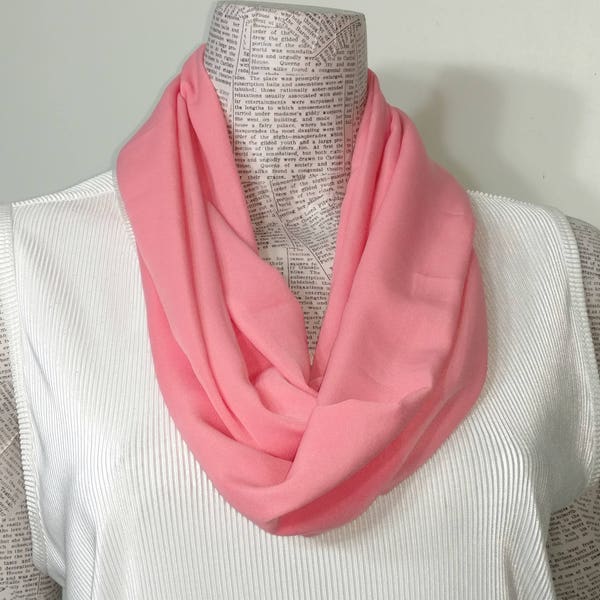 Coral Infinity Scarf - Etsy