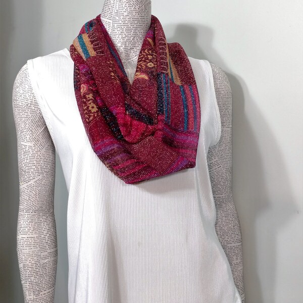 Maroon Scarf - Etsy