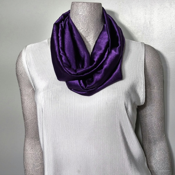 Purple Scarf - Etsy