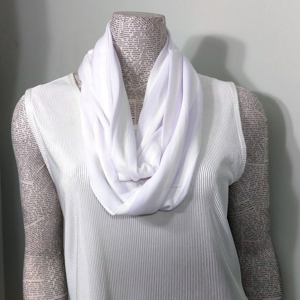 Lace Infinity Scarf - Etsy