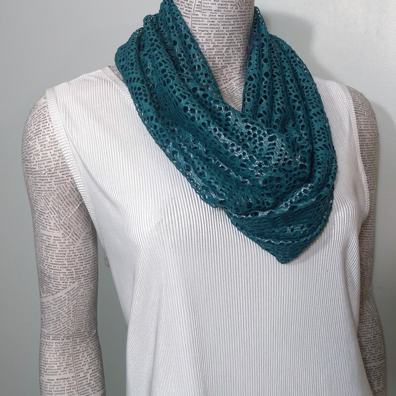 Lace Infinity Scarf - Etsy