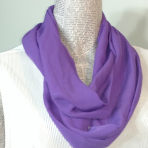 Purple Scarf - Etsy