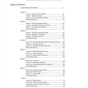 Florida History Guide - Homeschool Curriculum - Etsy