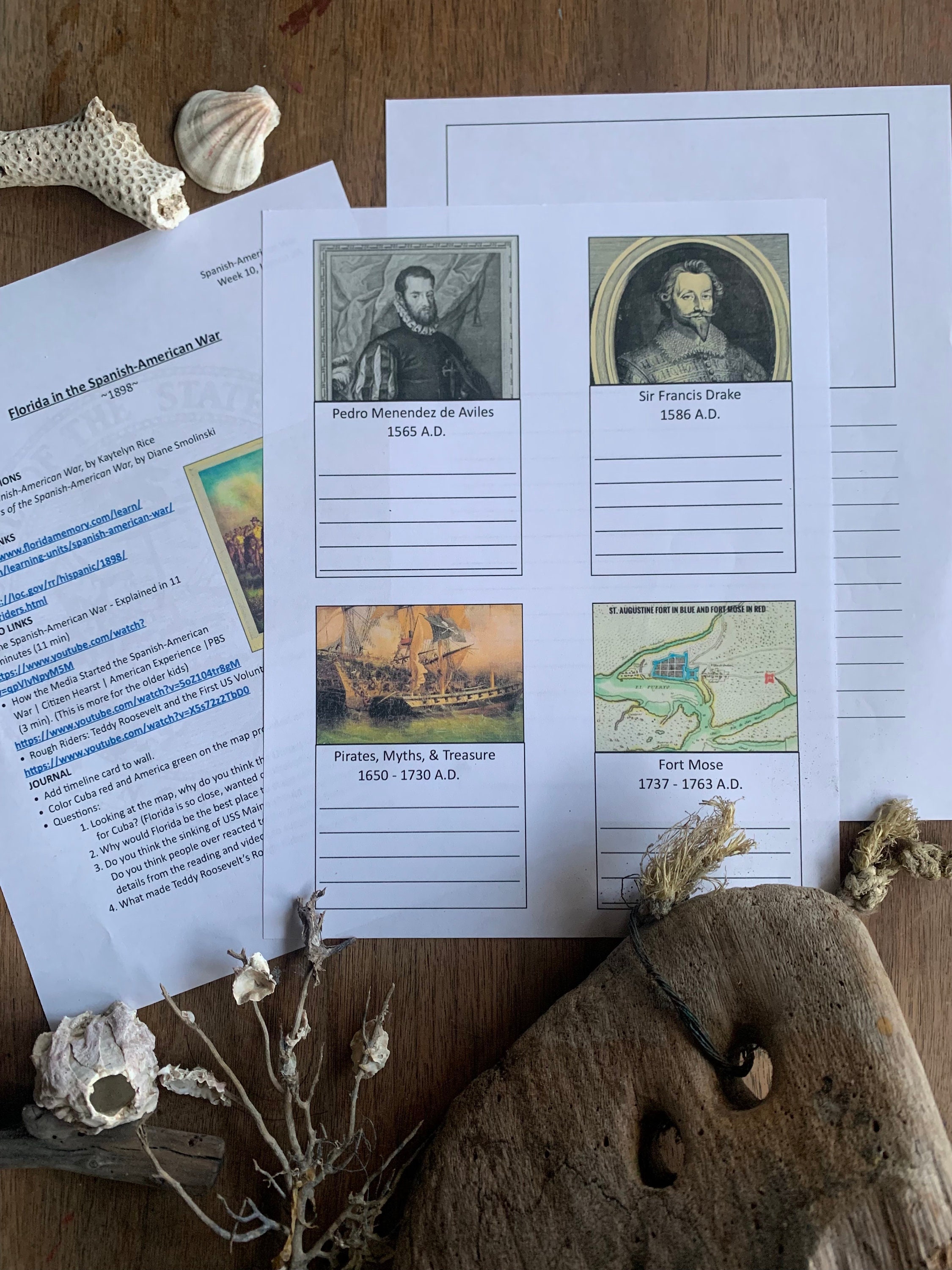 Florida History Guide - Homeschool Curriculum - Etsy