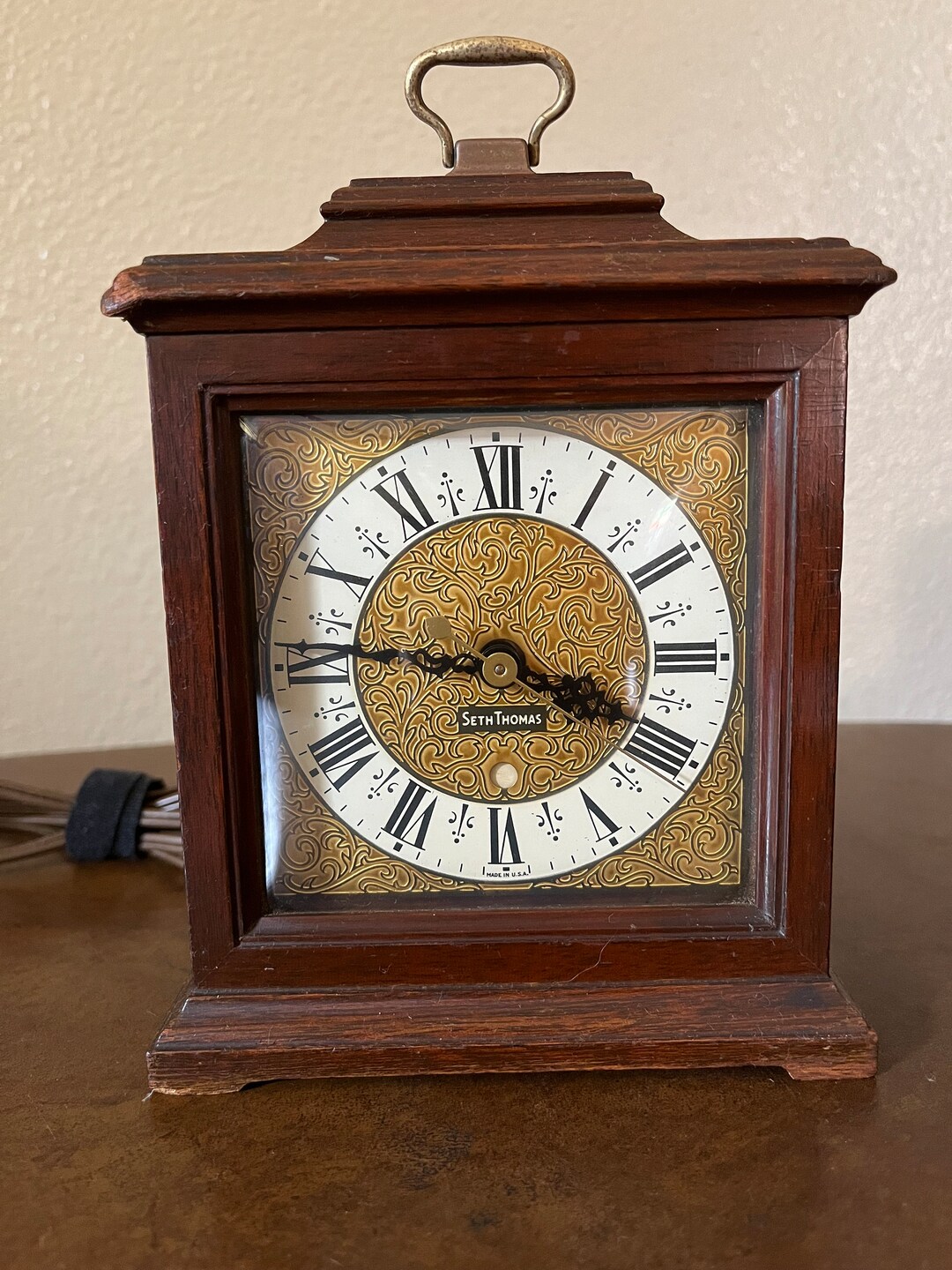 An Antique Clock,made by Seth Thomas Clock Co. Model: BUCKINGHAM E018 ...