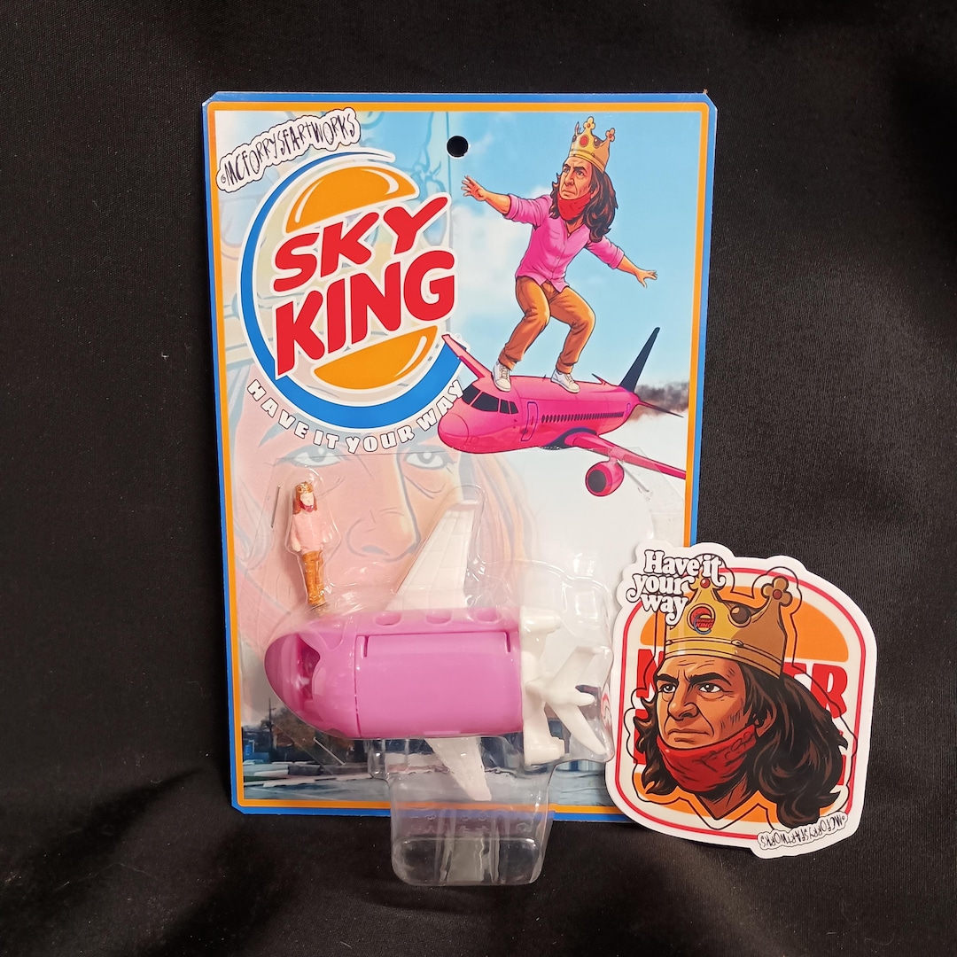 KING of the SKIES Playset W Sticker Only 2 Will Be Made - Etsy