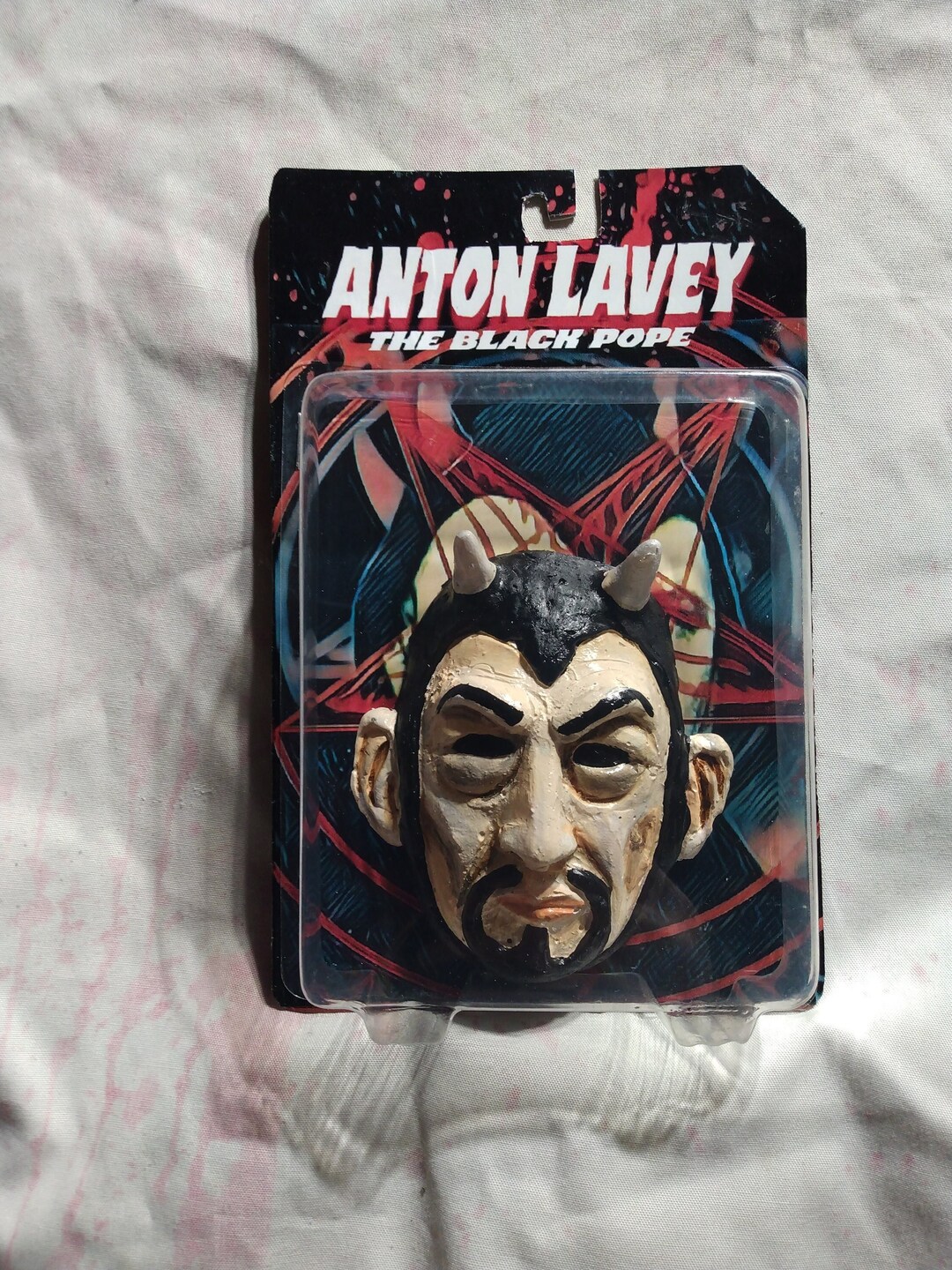 The Black Pope Head Hanger - Etsy