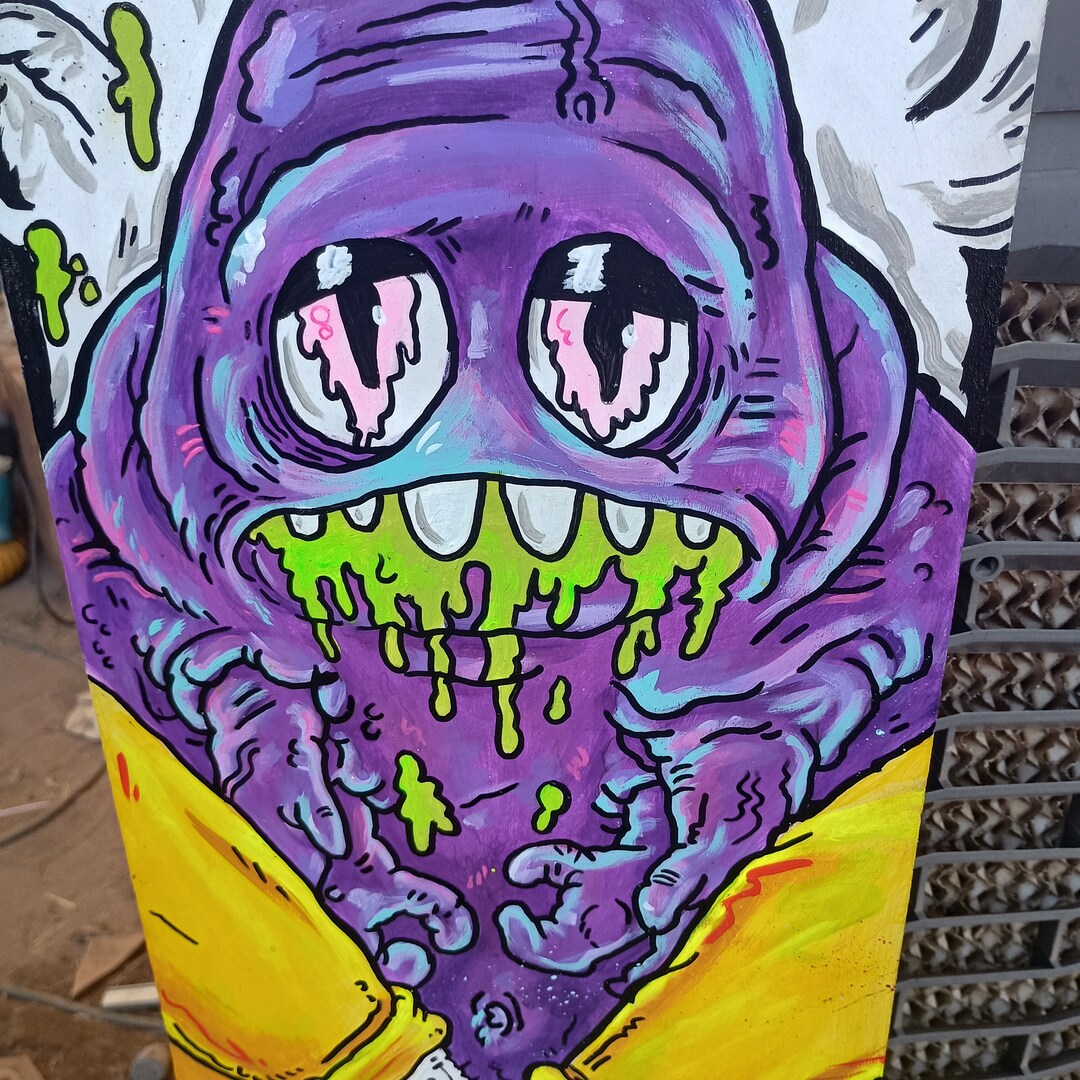 Rock N Roll Ronald 4 Ft Painting - Etsy