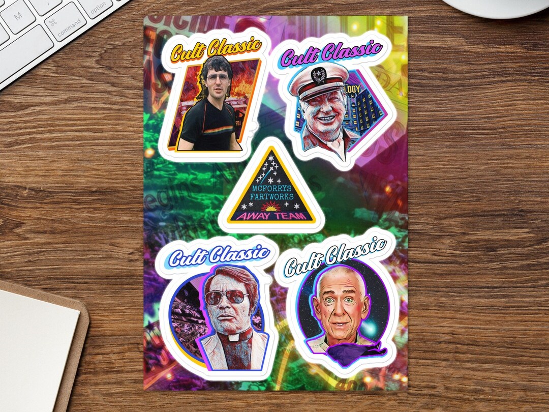 Cult Classics BIG Sticker Sheet - Etsy