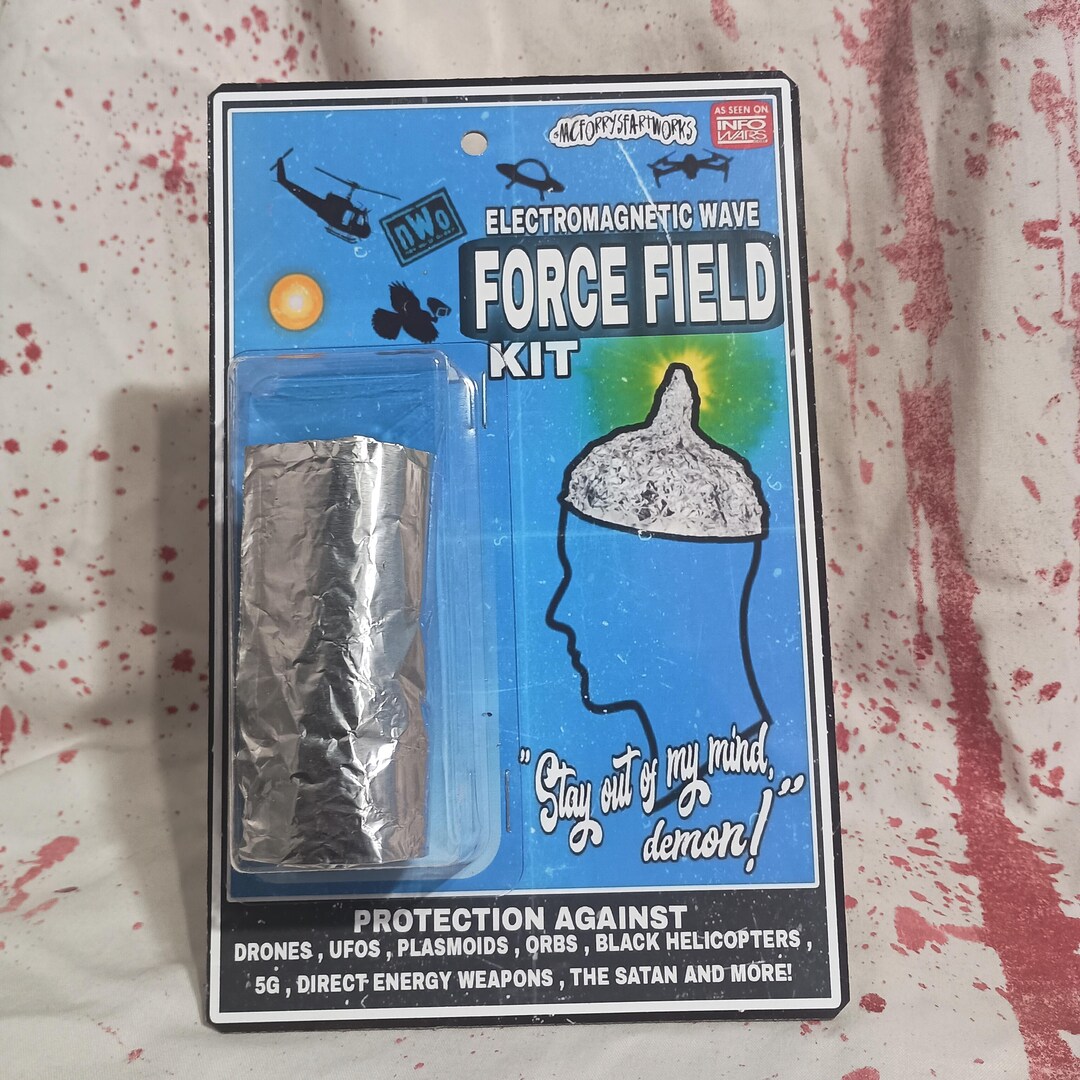 FORCE FIELD Tin Foil Hat Helmet Shield Kit - Etsy