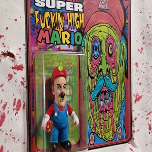 SUPER Tripping Mario Figure - Etsy