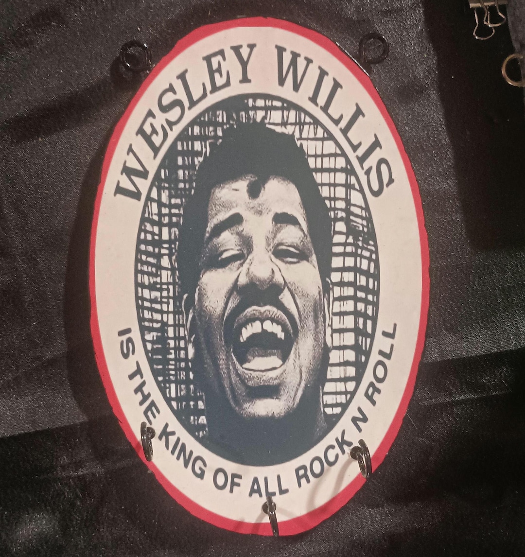 Wesley Willis Keyhanger - "king of Rock N Roll" - Etsy