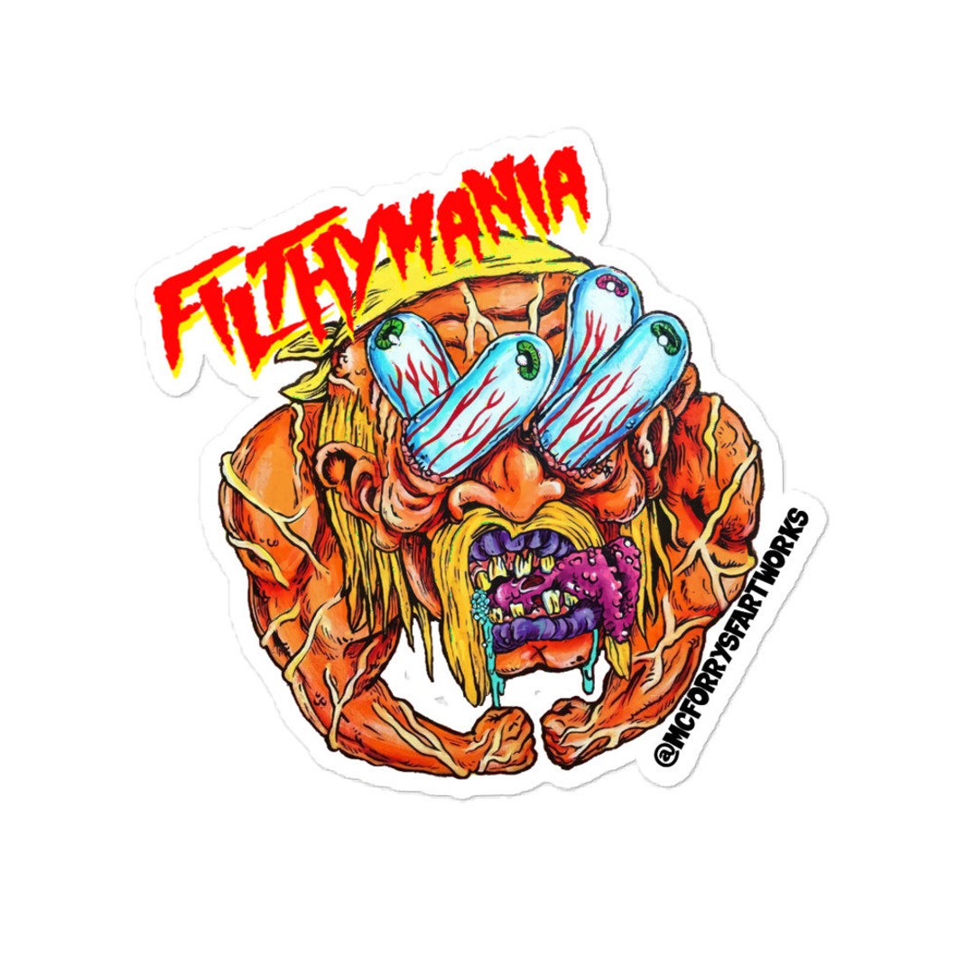 FILTHYMANIA Hulk Sticker - Etsy