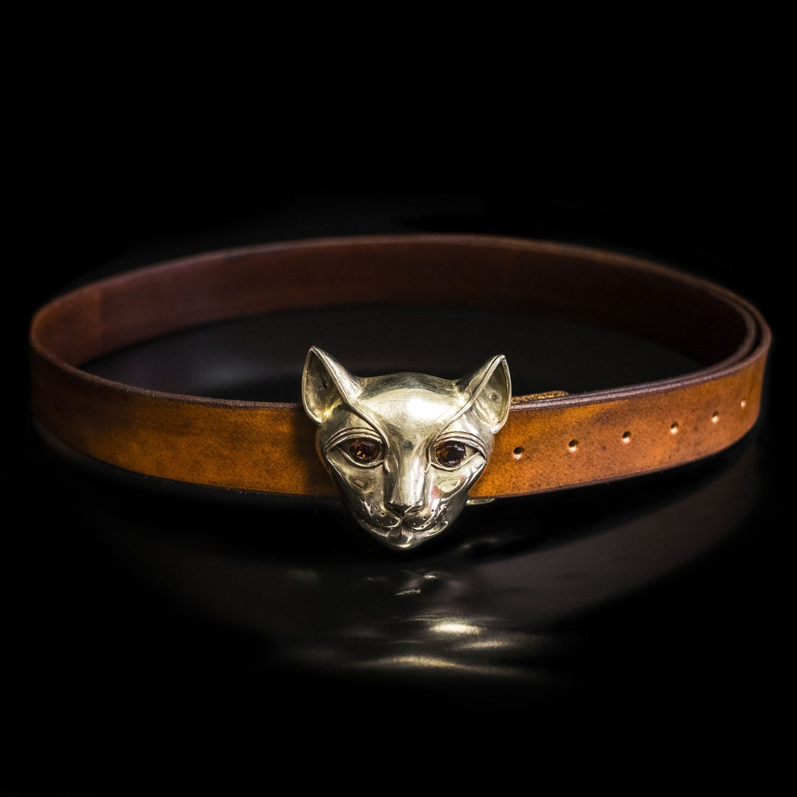 CAT-BELT, Pussy Cat Buckle, Belt Buckle, Kitten : Artist Designed and ...