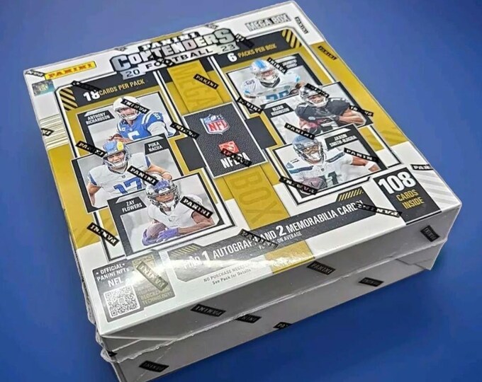 New Factory Sealed | 2023 PANINI Contenders NFL Football | Mega Box ...