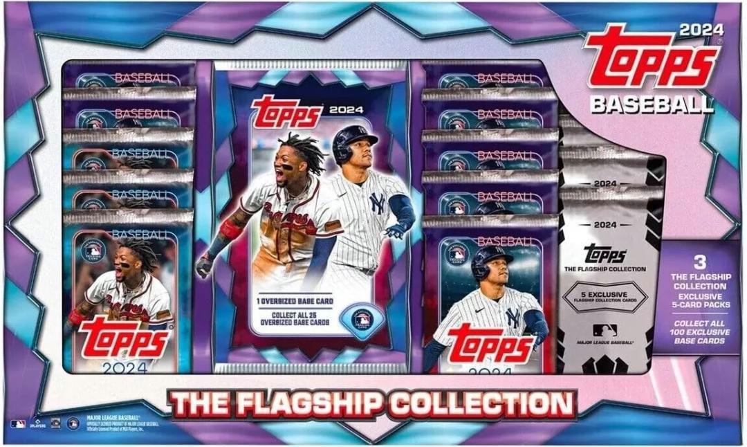 Factory Sealed Box | Topps MLB Flagship Collection | Exclusive Silver ...