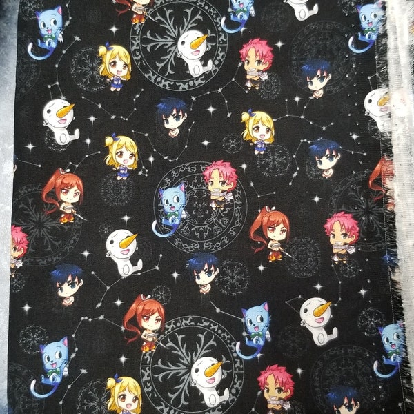 Anime Fabric - Etsy