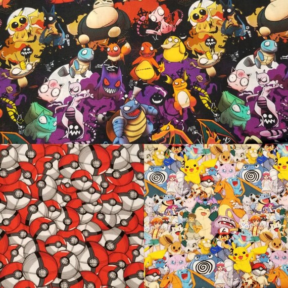 Pokemon Face Mask Hand Made Eevee Umbreon Sylveon Mewtwo | Etsy