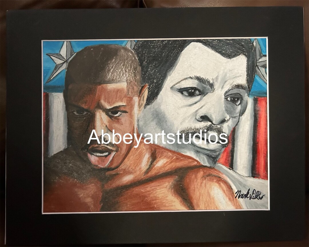 Creed Legacy Original Colored Pencil Drawing - Etsy