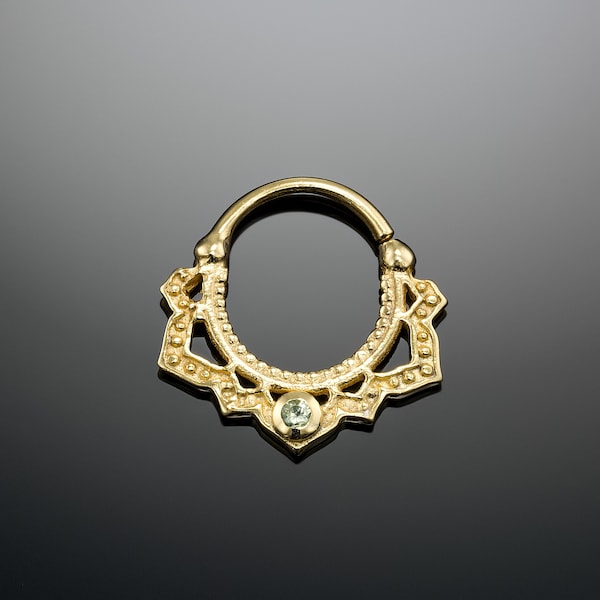Gold Plated Septum - Etsy