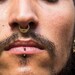 Gold Septum Ring, Tribal Septum Ring, Septum Jewelry 16g/18g, Indian ...