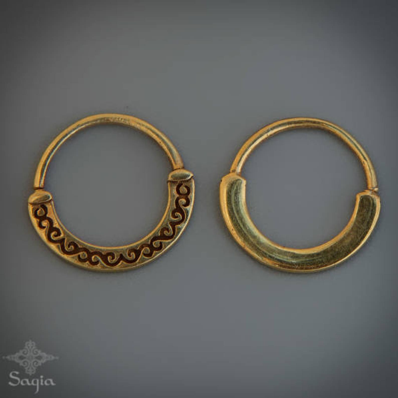 Tribal Ear Piercing 18g Earrings Daith Earring Helix Hoop - Etsy