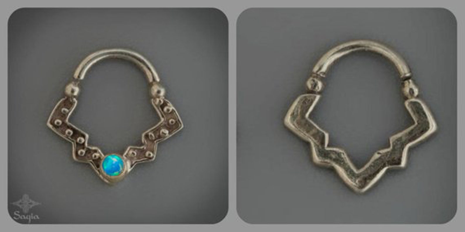 Gold Daith Jewelry Gold Septum Ring Gold Daith Earring 18g - Etsy