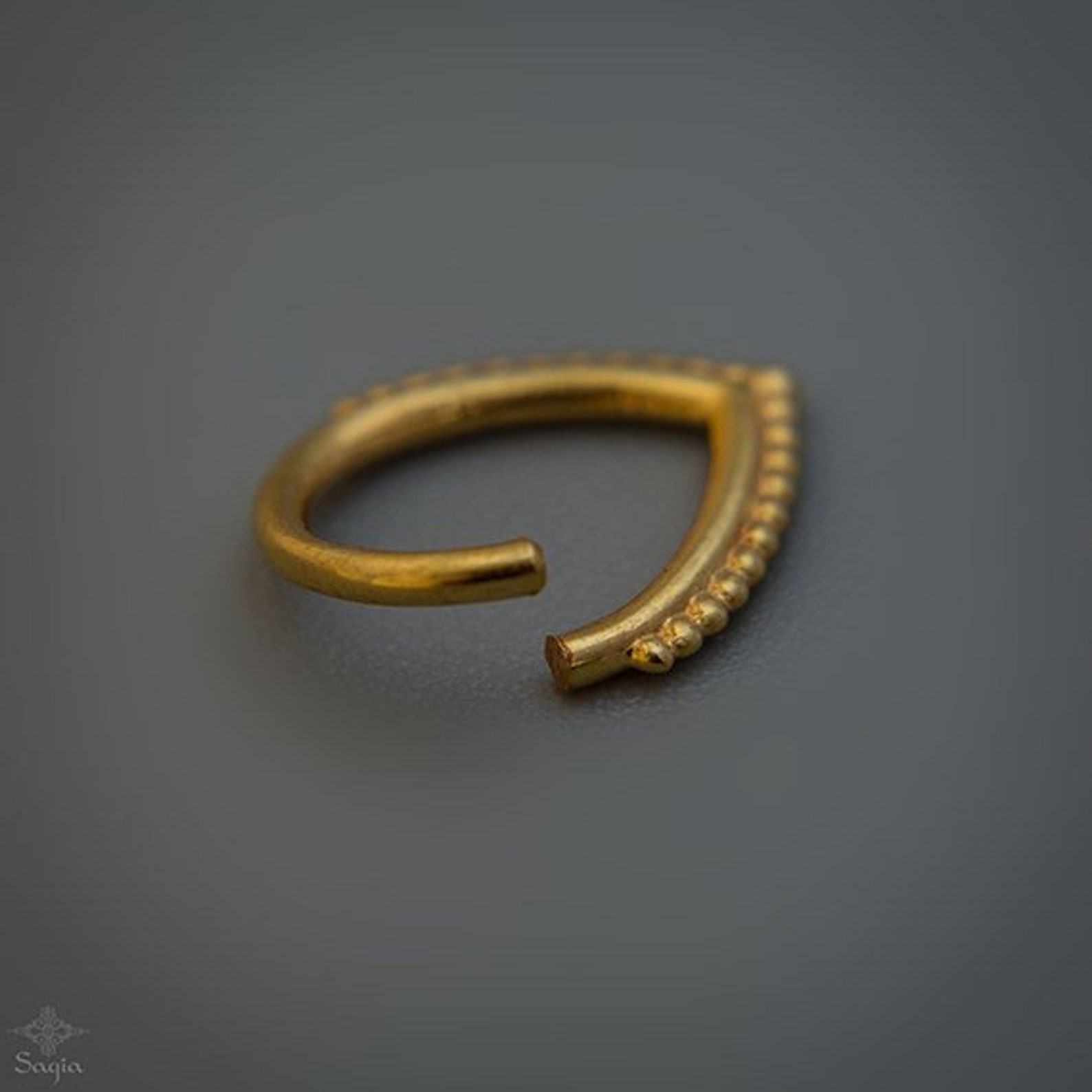 Gold Daith Earring Gold Daith Jewelry Rook Earring Rook - Etsy