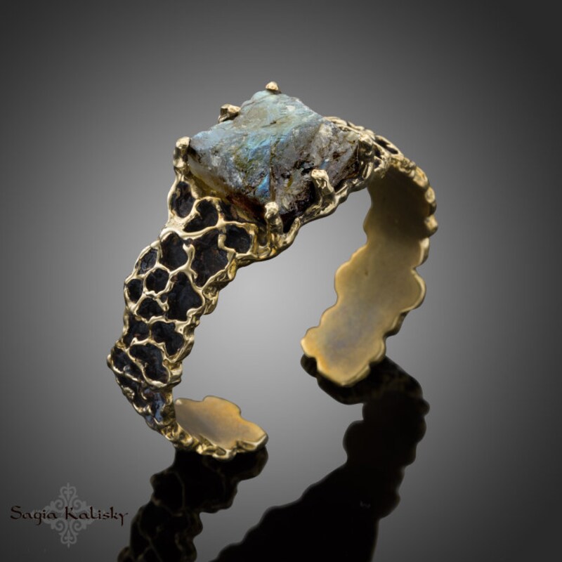Large Stone Bracelet - Etsy