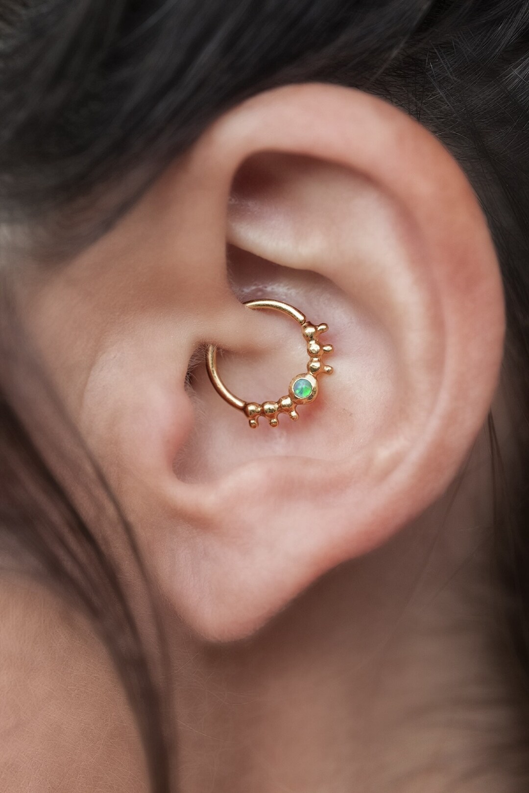 14k Solid Gold Septum Ring 16g Septum Ring 18g Septum Ring - Etsy