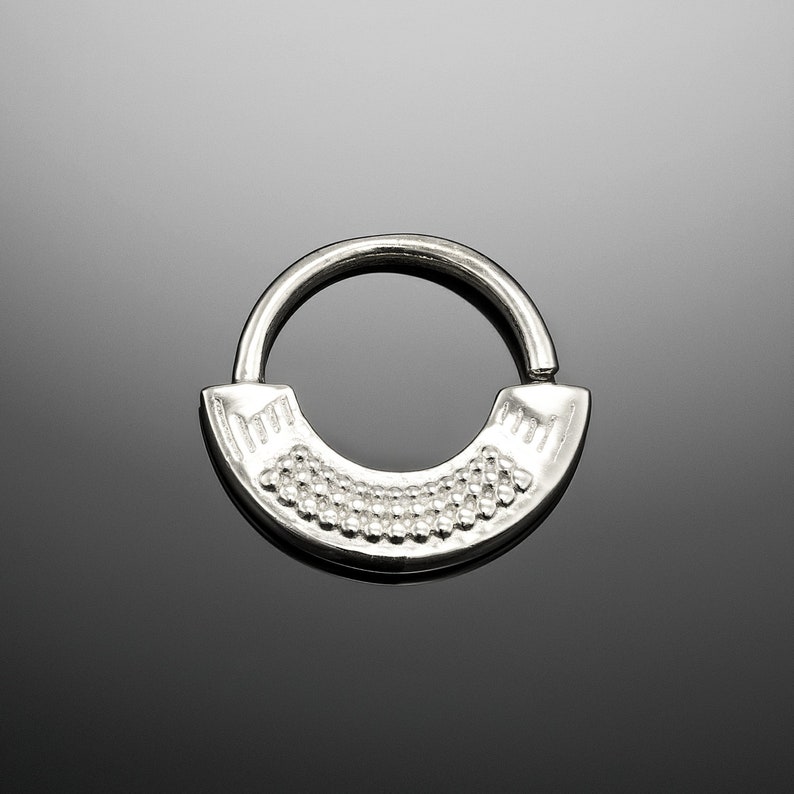 Sterling Silver Daith Earring Daith Hoop Daith Jewelry Ear | Etsy