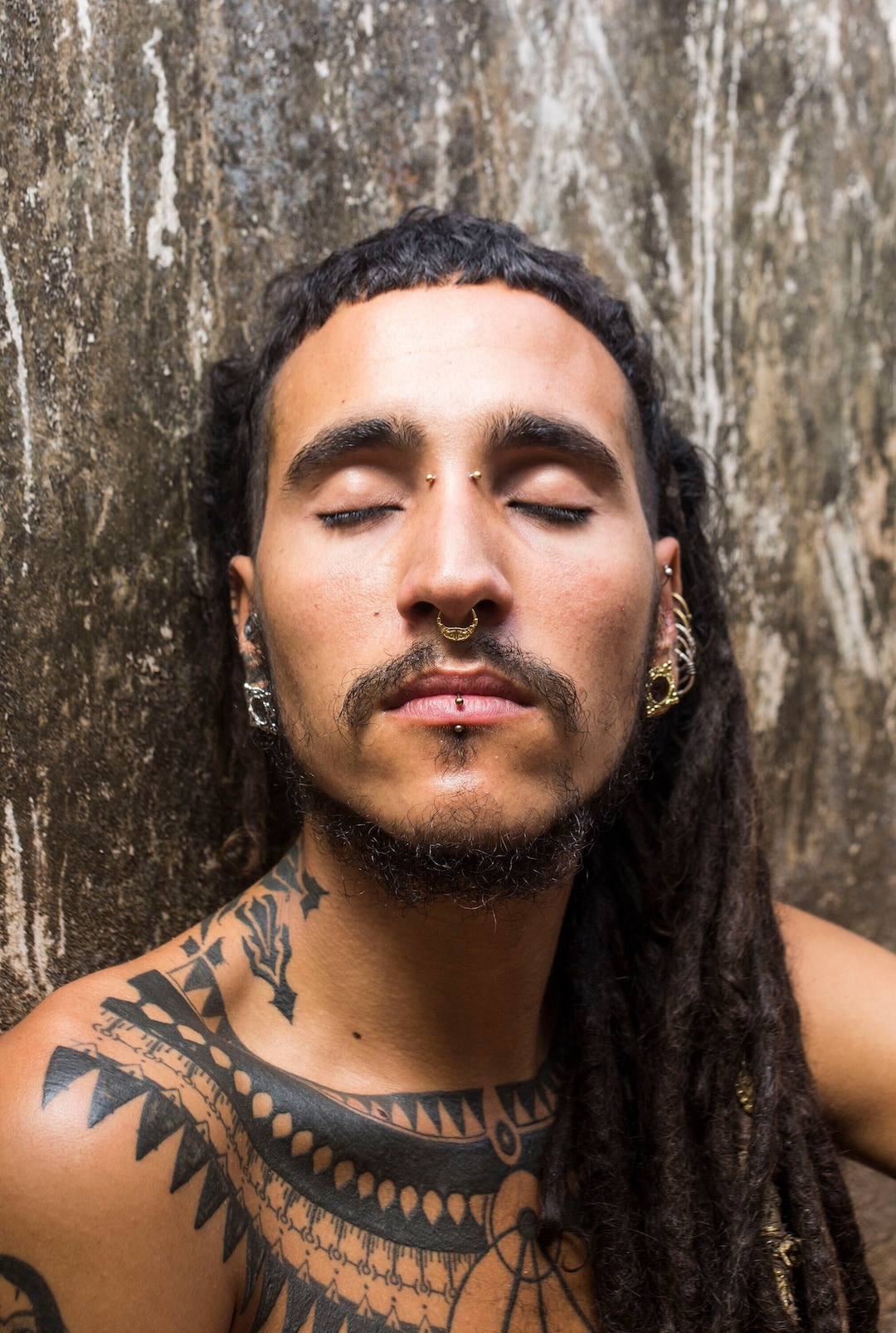 Gold Septum Ring Tribal Septum Ring Septum Jewelry 16g/18g - Etsy