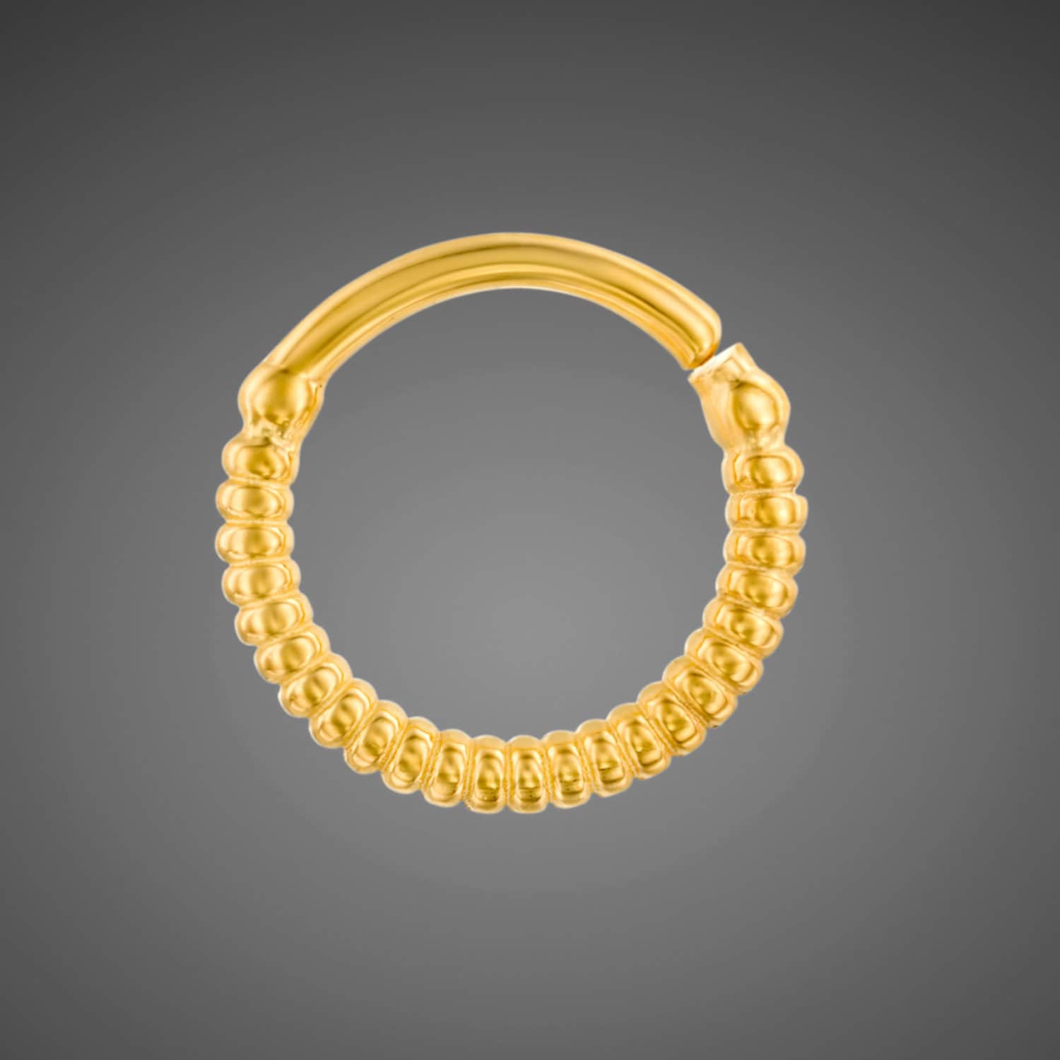 14k Gold Daith Ear Piercing Daith Ring 14k Solid Gold Daith | Etsy