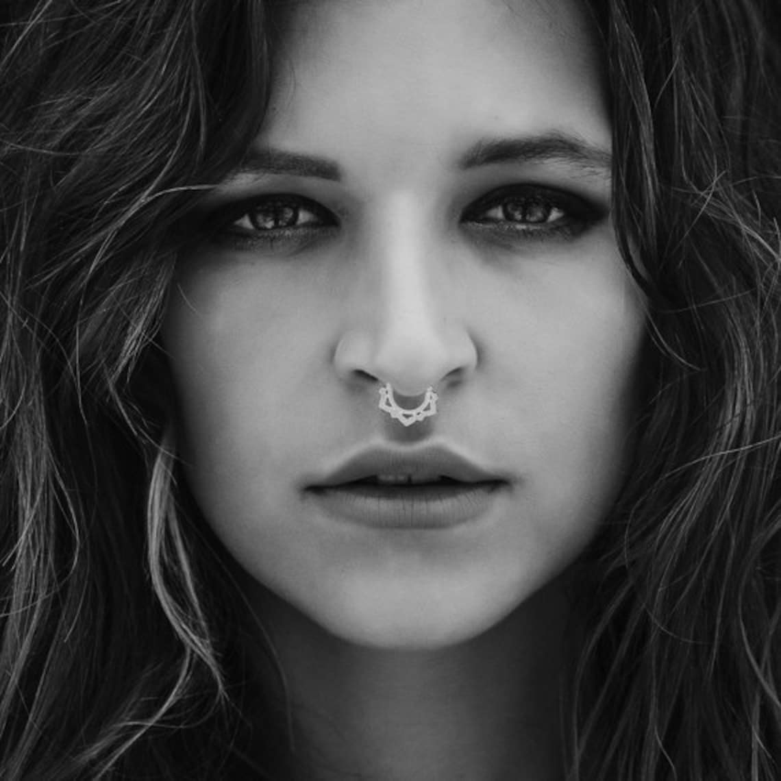 Lotus Piercing Daith Jewelry Cartilage Earring Rook - Etsy