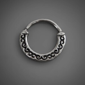 Tribal Ear Piercing, 18g Earrings, Daith Earring, Helix Hoop, Cartilage ...