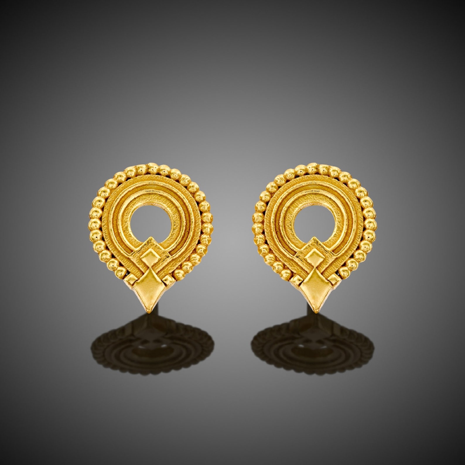 14k Gold Studs Gold Studs Gold Stud Earrings Solid Gold - Etsy